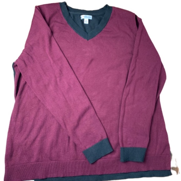 croft & barrow | Sweaters | Burgundy Light Sweater Croft Barrow Xl ...